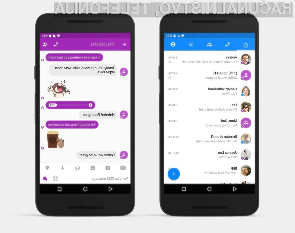 Facebook Messenger podpira sporočila SMS - Računalniške novice