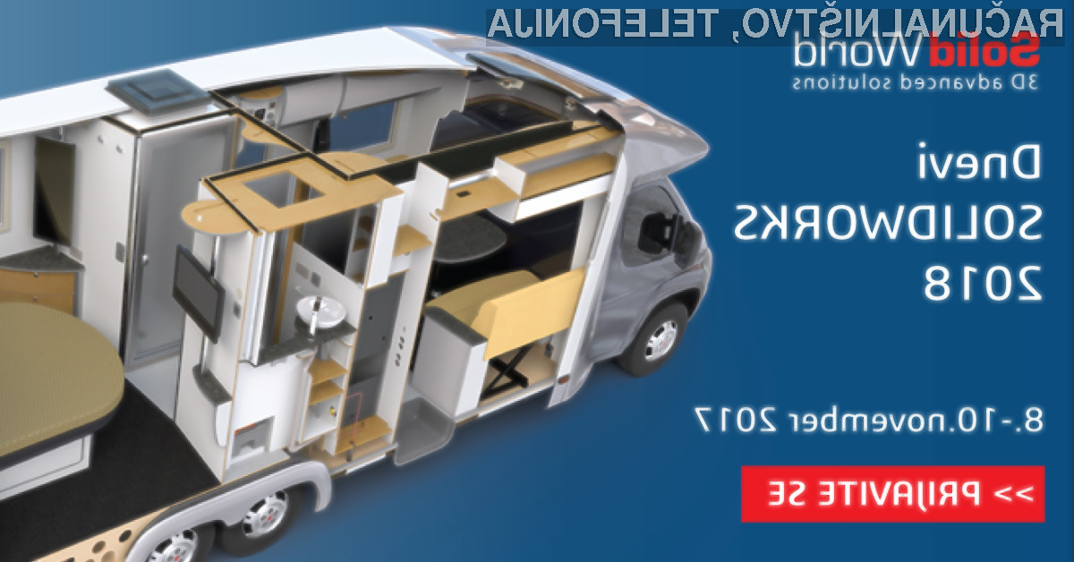Dnevi SOLIDWORKS 2018 - Od načrtovanja do proizvodnje - Računalniške novice
