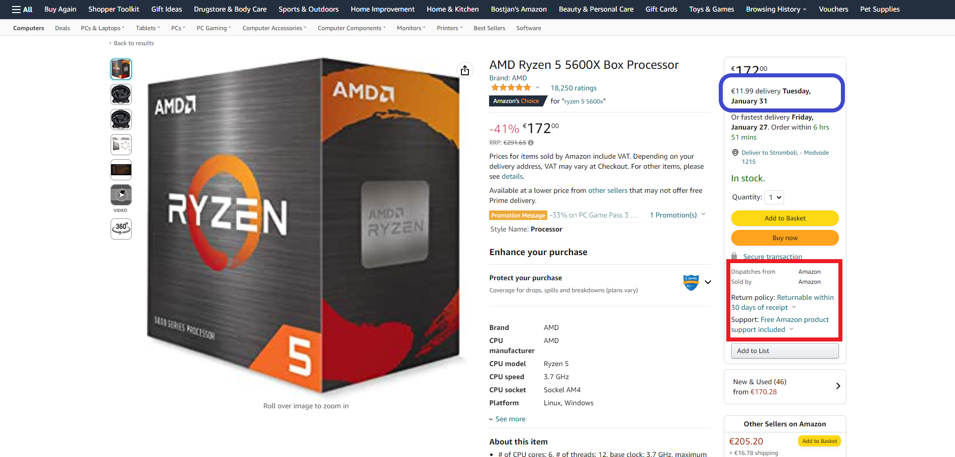 Amazon Slovenija: kako kupovati na Amazonu? - Računalniške novice