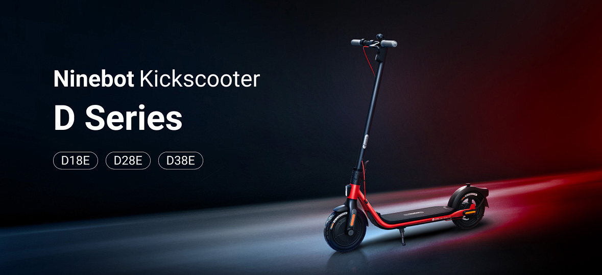 Zmogljiva električna skiroja Ninebot D18E in D38E z izredno privlačno ...