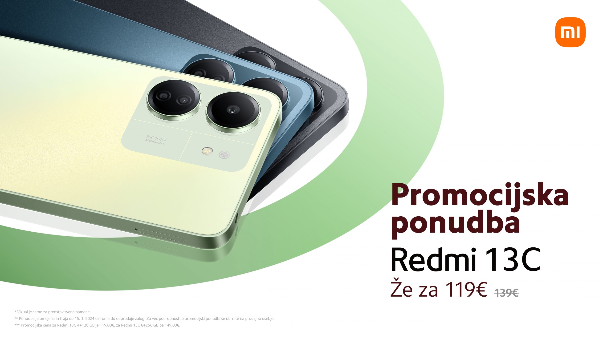 Xiaomi Redmi 13C prispel v Slovenijo. Cena? - Računalniške novice