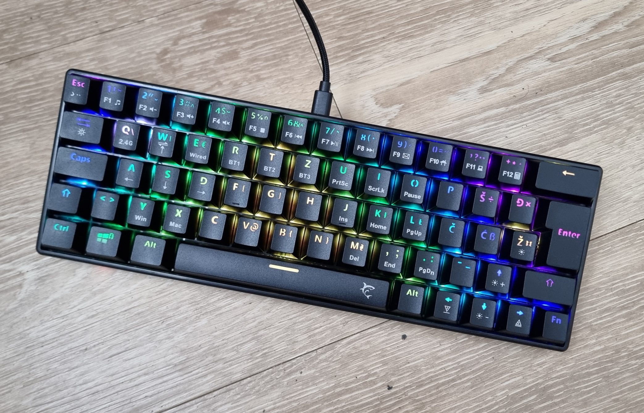 White Shark KAIKEN: kompaktno gaming orožje na vaši mizi - Računalniške ...