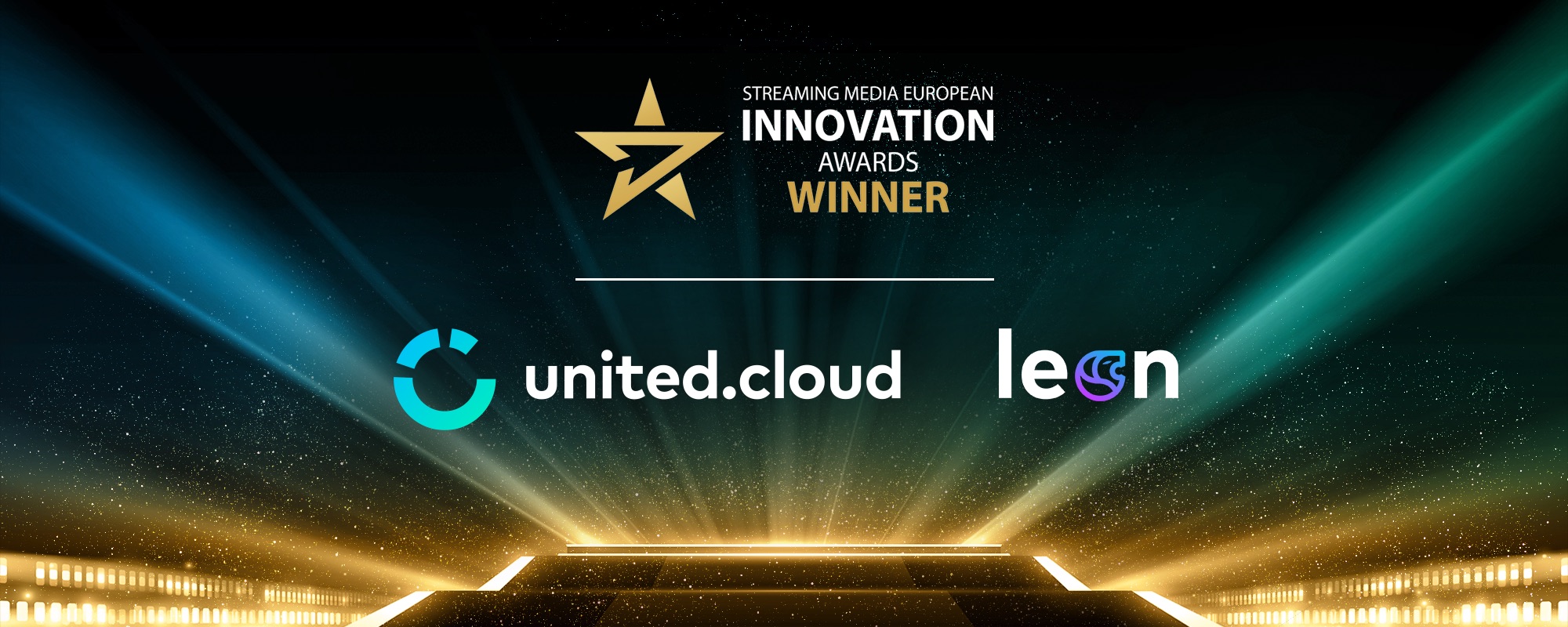 United Cloud na podelitvi Streaming Media European Innovation Awards prejel nagrado za rešitev ...