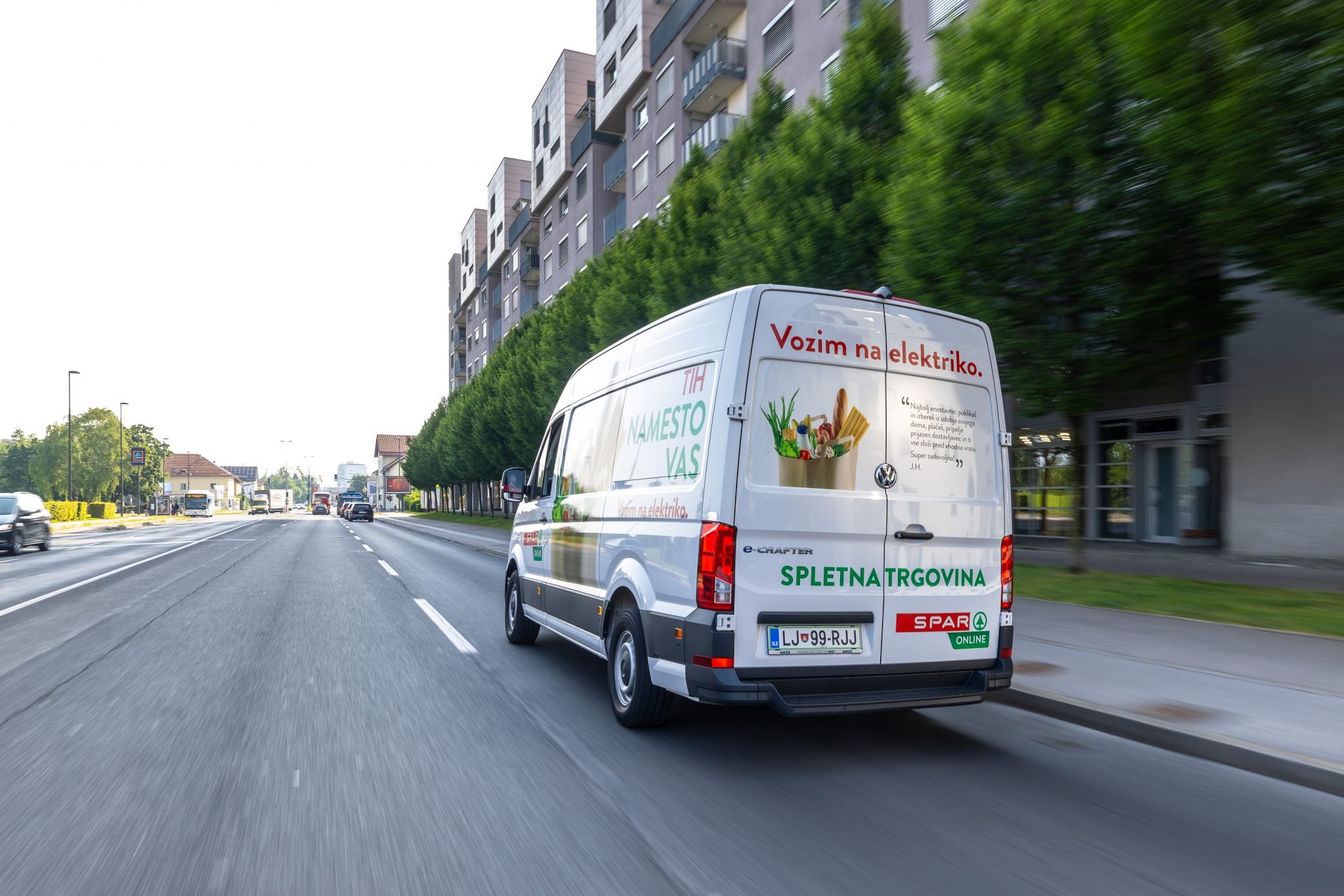 SPAR Online - v Ljubljani dostava tudi z električnim vozilom ...