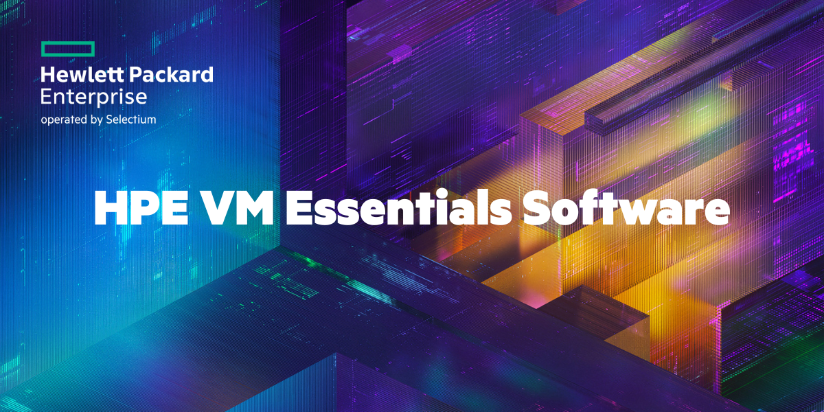 HPE Morpheus VM Essentials: virtualizacija po vaši meri – zmogljiva, enostavna in cenovno ...