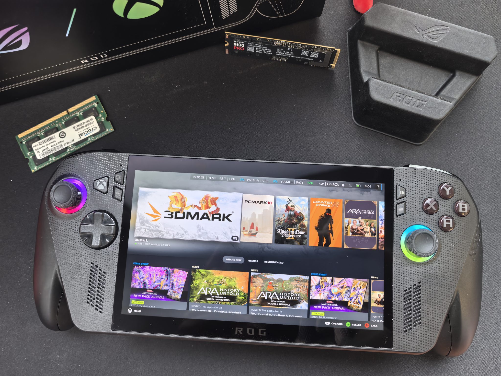 Test ASUS ROG Xbox Ally X – ali je to Xbox ali Windows računalnik ...