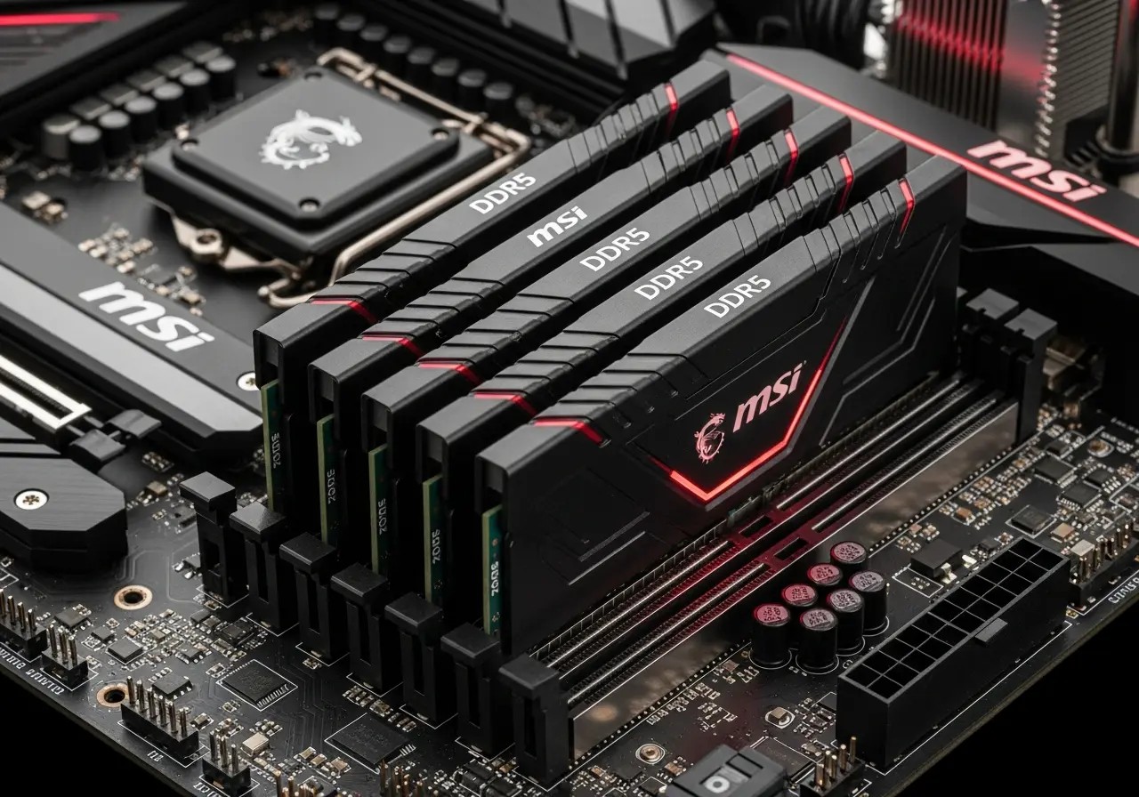 MSI napovedal revolucijo sistemskih pomnilnikov DDR5 - Računalniške novice